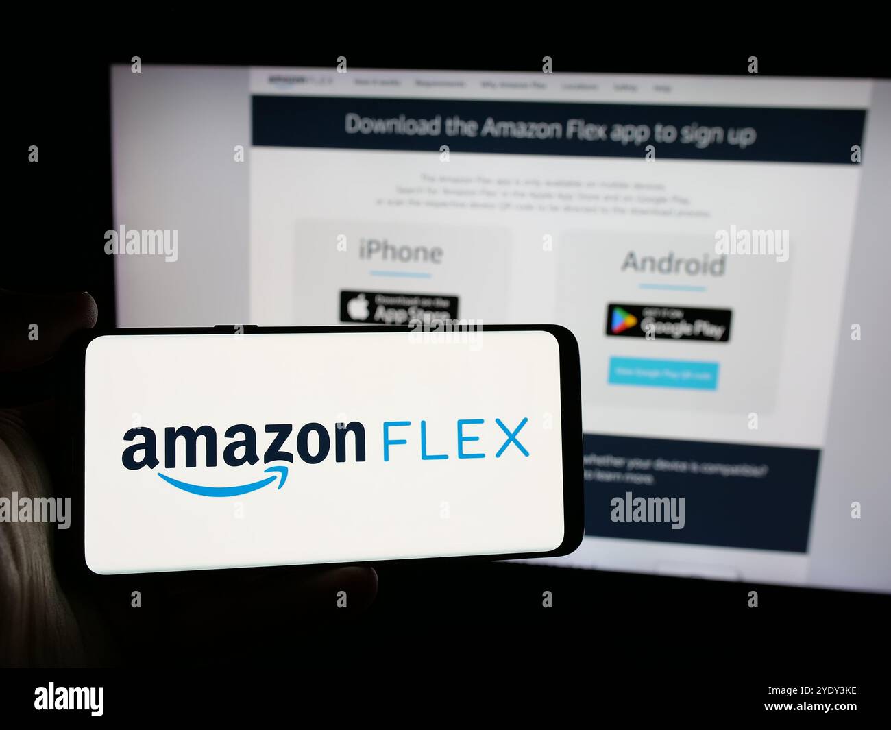 Amazon flex logo hi-res stock photography and images - Alamy