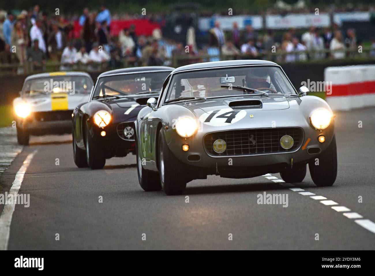 Emanuele Pirro, John Hugenholtz, Ferrari 250 GT SWB-C, Stirling Moss ...