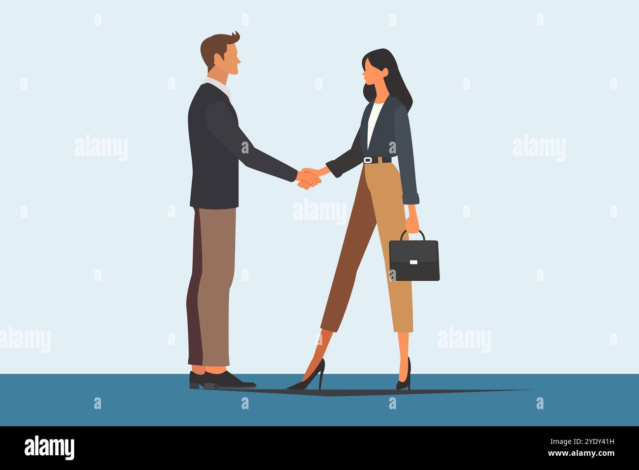 business agreement friendship concept. man shaking hand - handshake ...