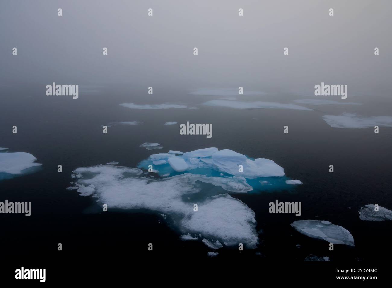 Moving Ice in the Arctic Pack Stock Photo - Alamy