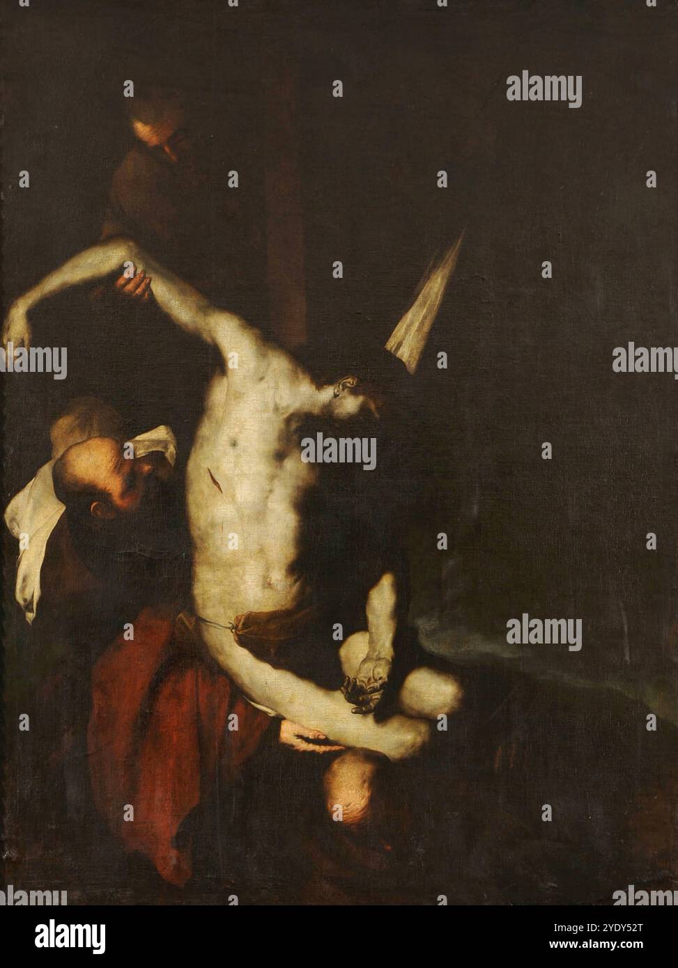 Die Kreuzabnahme ca. 1659, Gemälde von Luca Giordano Italiener, 1634-1705, historisch, digital ...