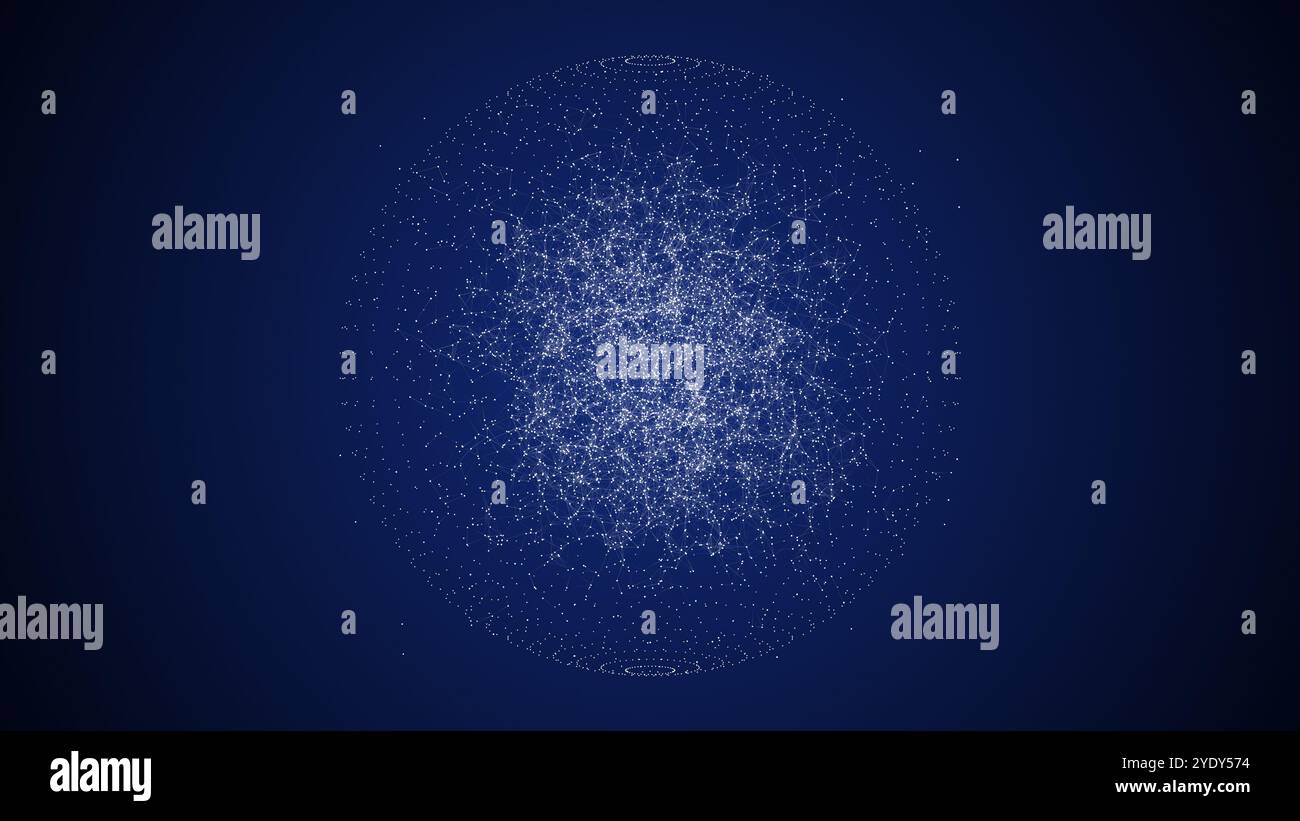 Abstract Plexus Networks and Global Connectivity concept Stock Photo ...