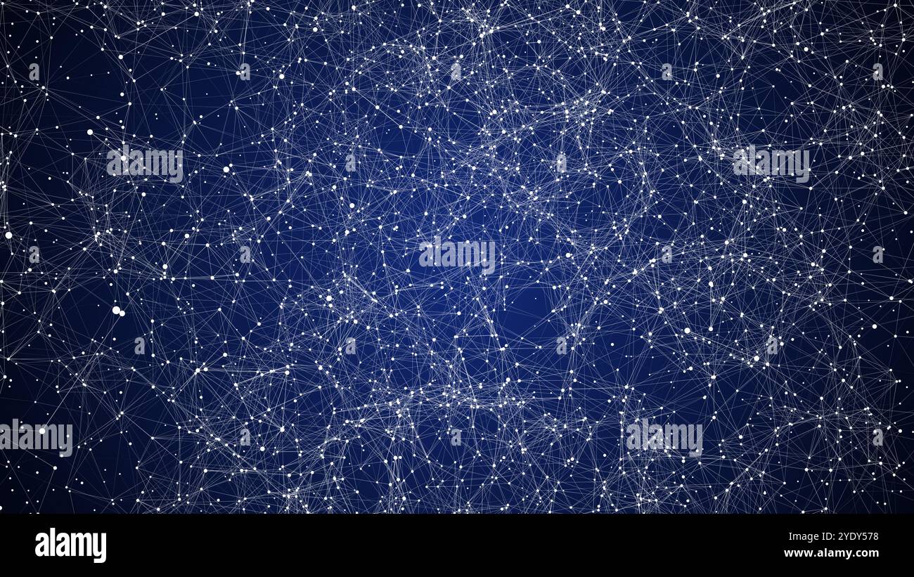 Abstract neural networks visualization hi-res stock photography and ...