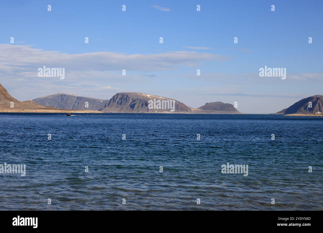 Parryoya Island in the Seven Islands Archipelago, Svalbard Stock Photo ...