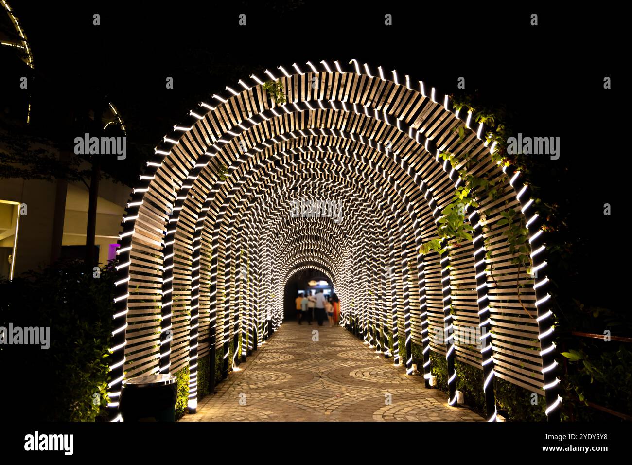 Festival Ferry Light Decoration for Diwali Celebration Outdoors Stock ...