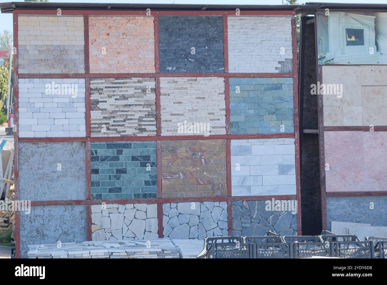 Building with decorative tiles hi-res stock photography and images - Alamy