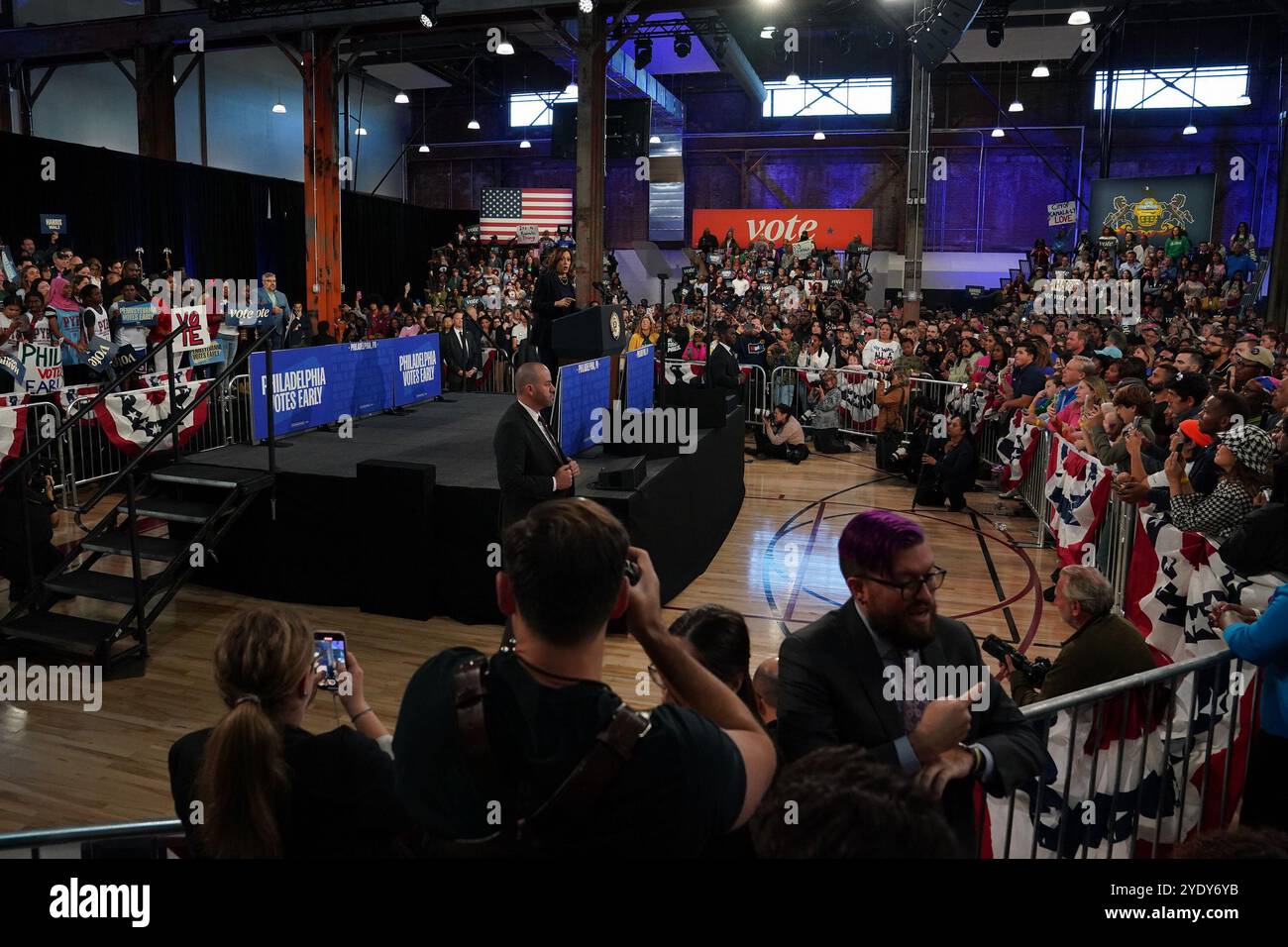 Pa. 27th Oct, 2024. Kamala Harris in attendance for Kamala Harris ...