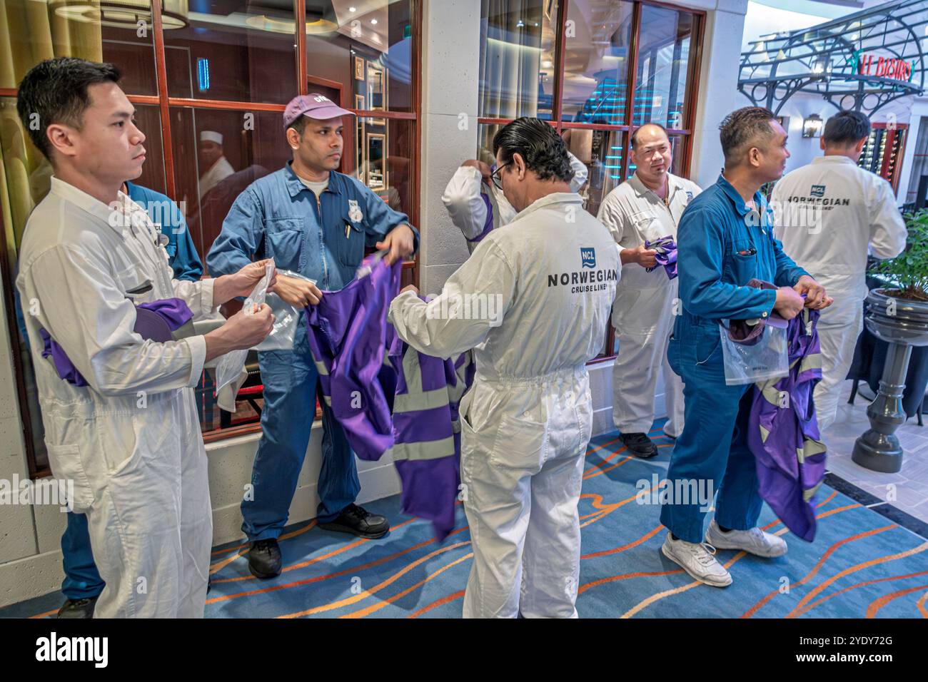 Wearing easily visible all white hi-res stock photography and images ...