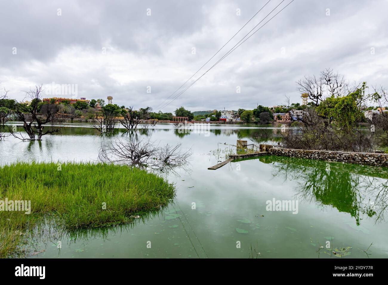 Pristine calm lake shiva statue hi-res stock photography and images - Alamy