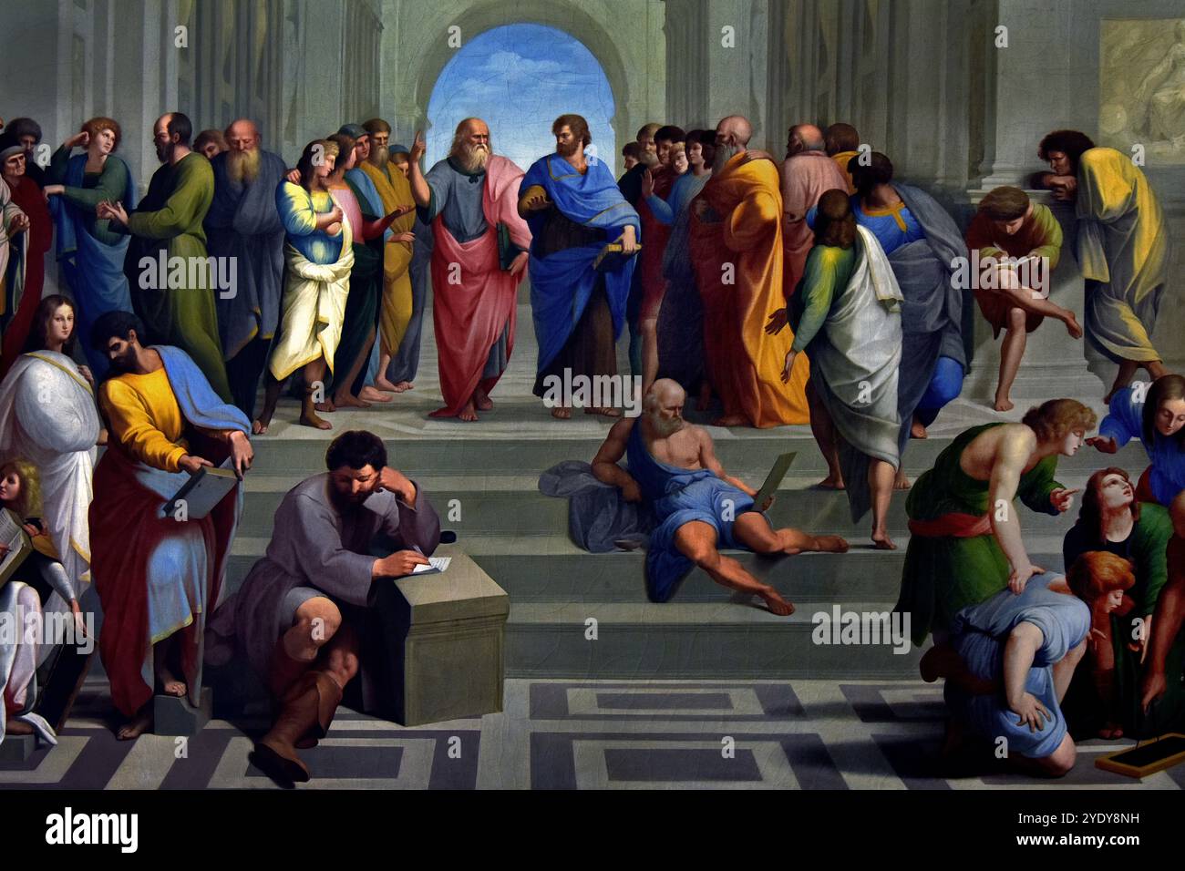 The School of Athens 1780 by Benigne Cagneraux 1756-1795, Dijon ...