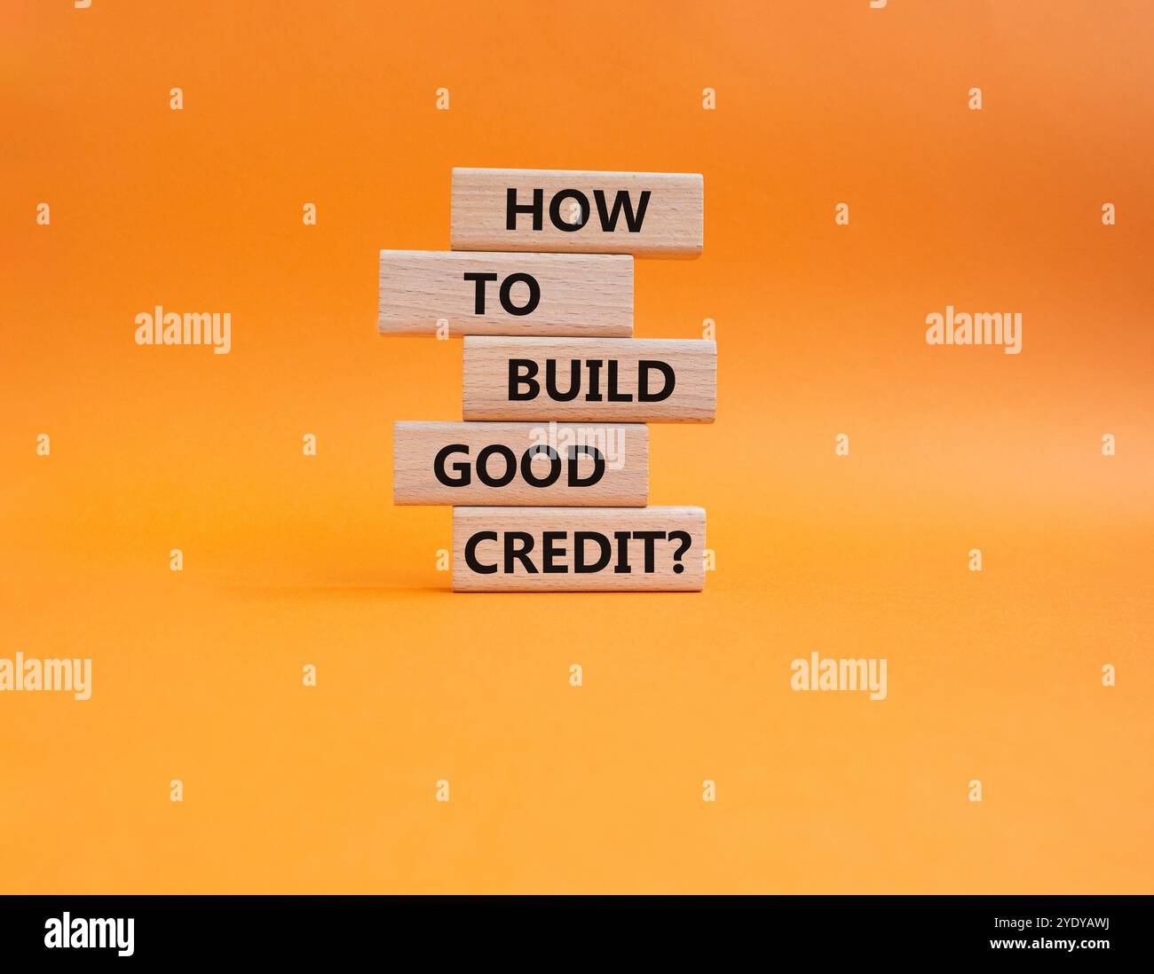 How to build good credit symbol. Concept words How to build good credit ...