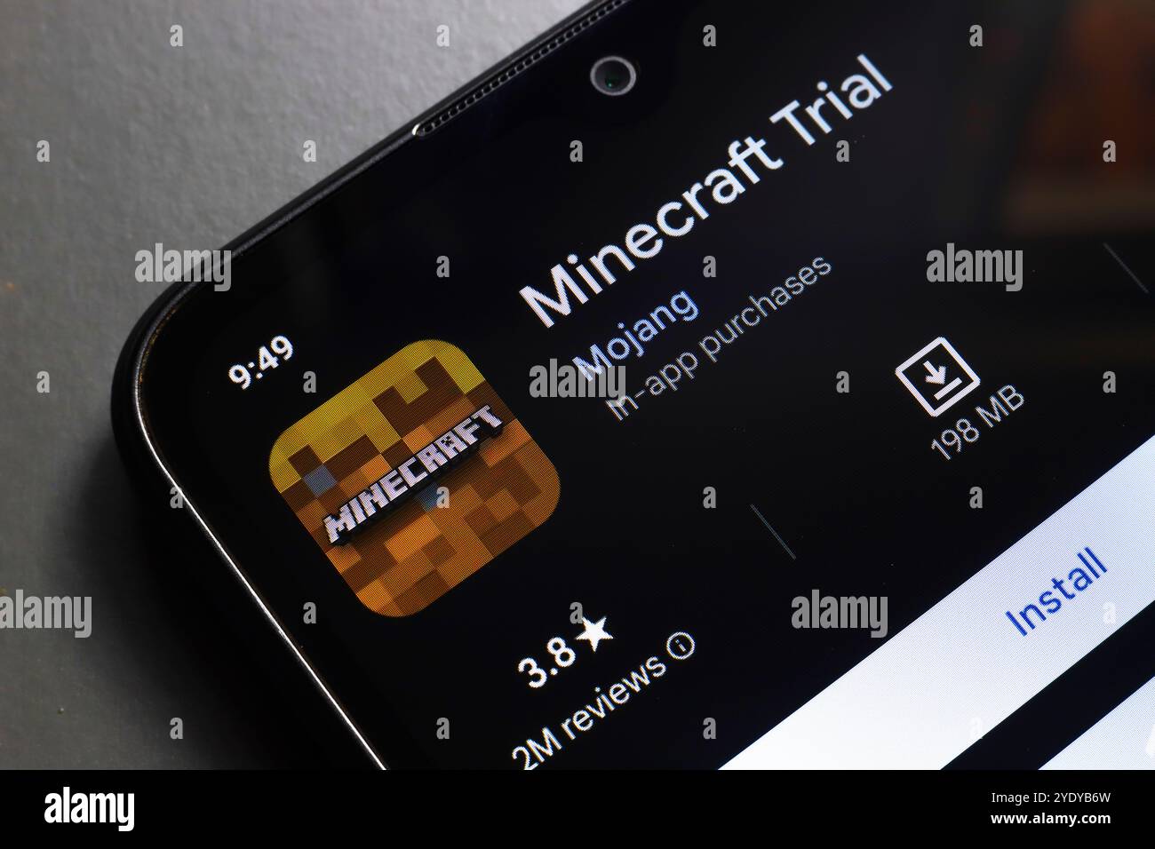 Minecraft logo hi-res stock photography and images - Alamy