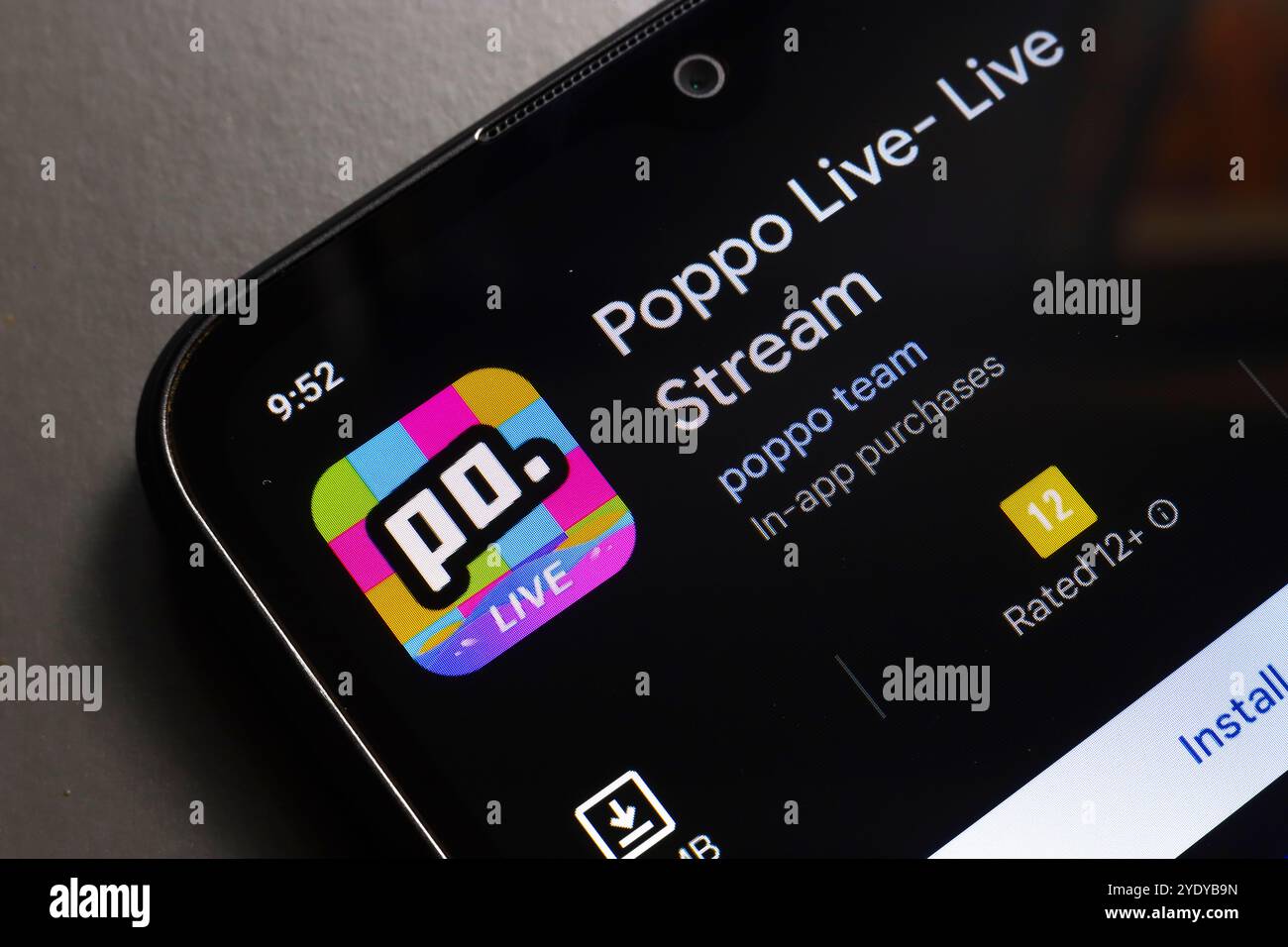 Poppo logo hi-res stock photography and images - Alamy