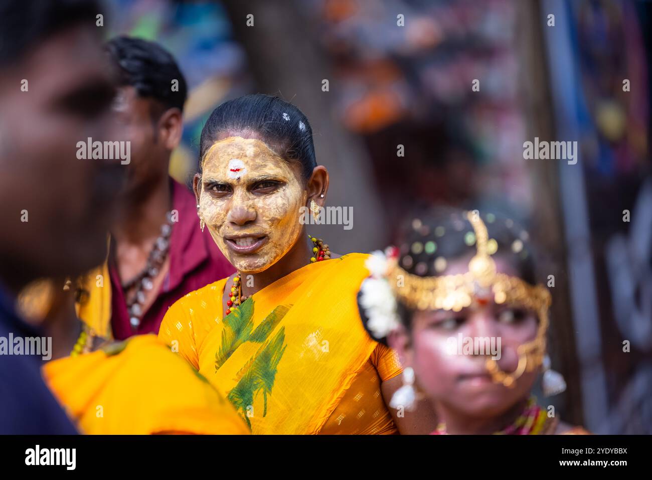 Hindu devotee perform rituals hi-res stock photography and images - Alamy