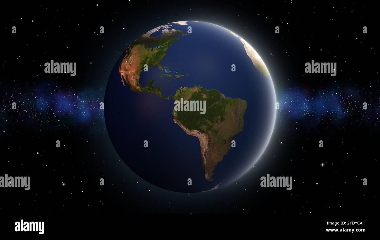 The Earth's Constant Rotation Drives Global Movement Stock Photo - Alamy