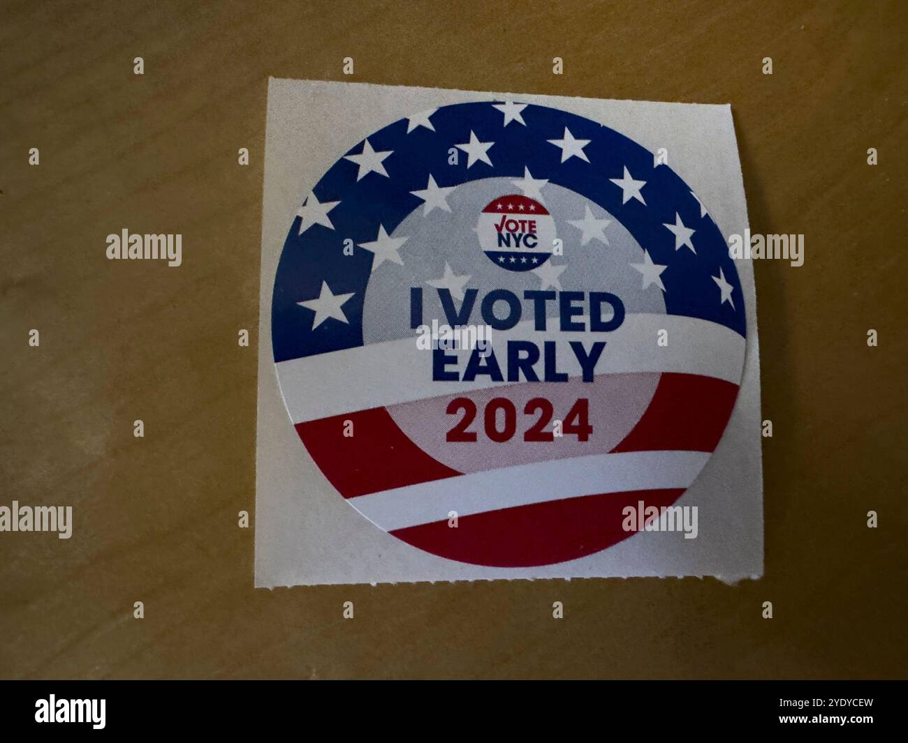 I Voted Early sticker for the United States of America presidential ...