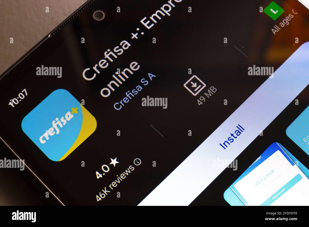 October 29, 2024, Portugal. In this photo illustration, the Crefisa ...