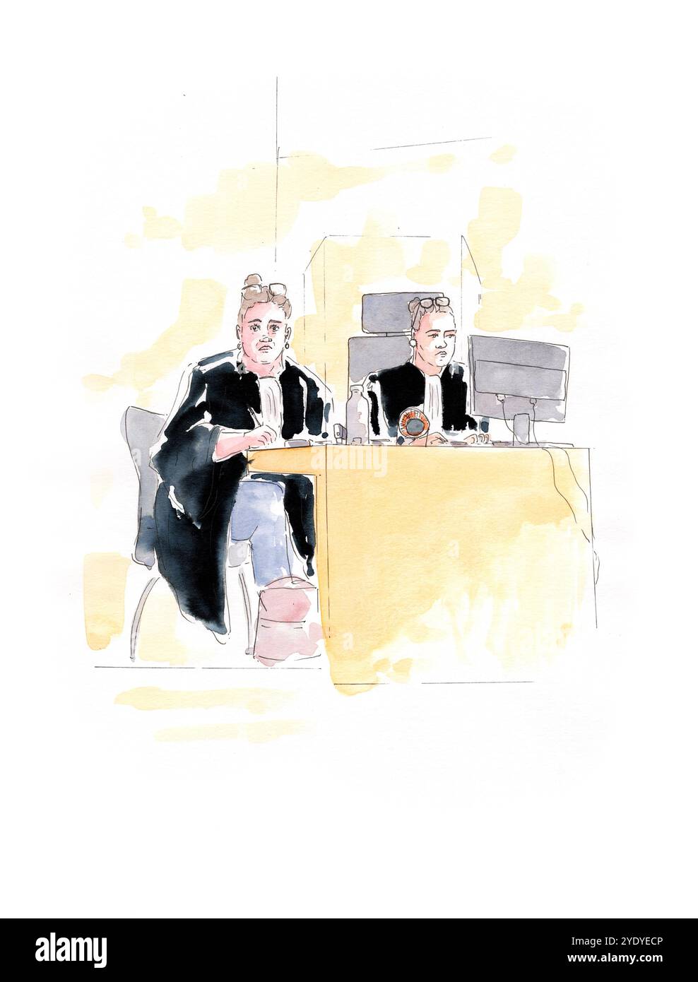 Croquis daudience hi-res stock photography and images - Alamy