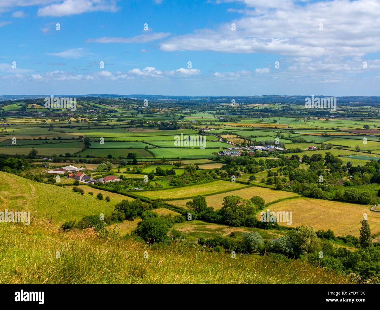 Somerset landscape hi-res stock photography and images - Alamy