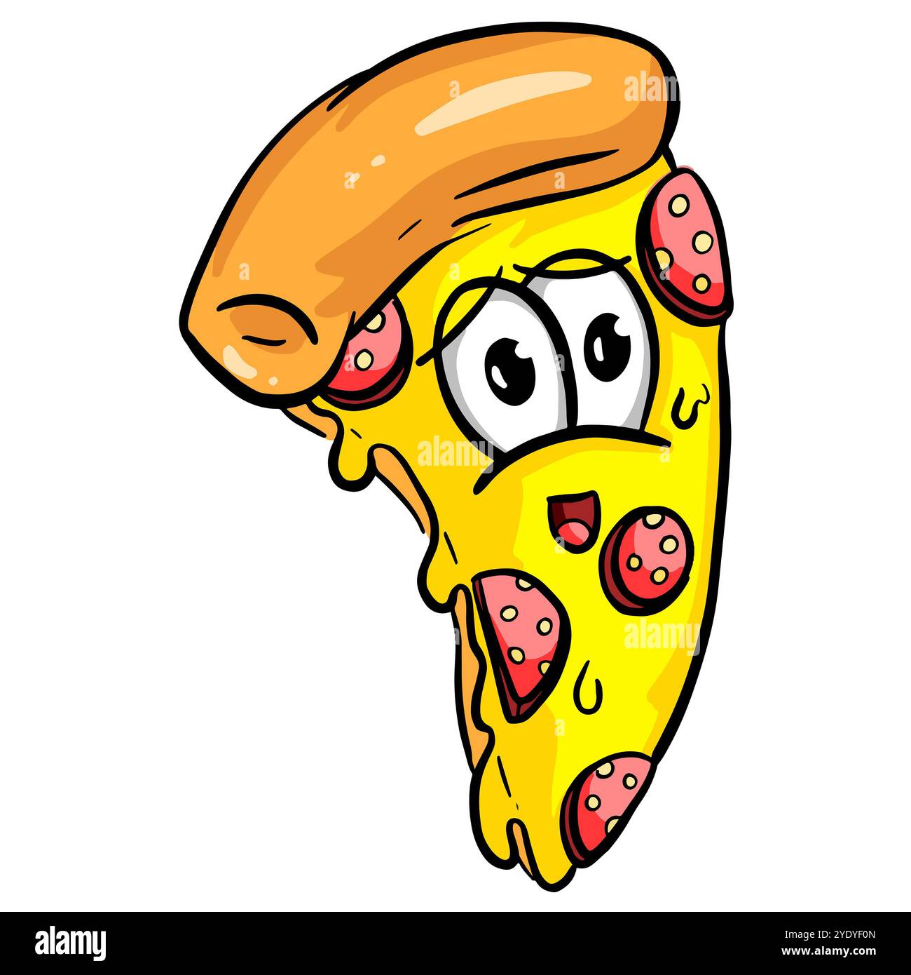 Pizza cartoon hi-res stock photography and images - Alamy