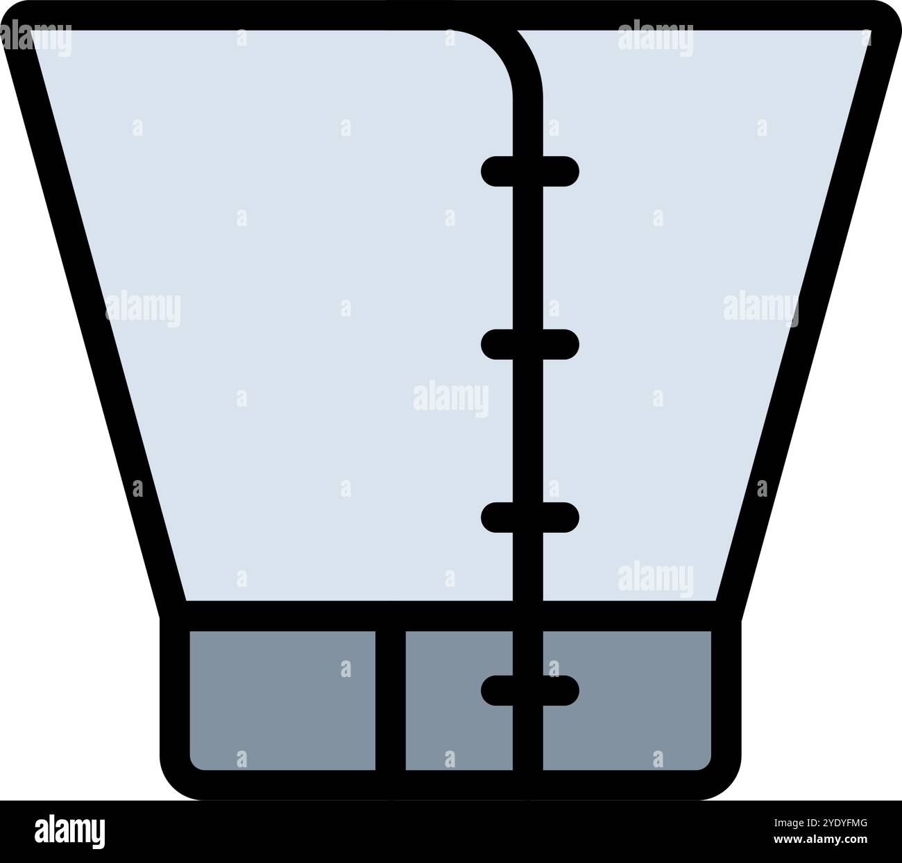 Veterinary collar color icon. Veterinary clinic simple sign for design. Vector symbol in trendy ...