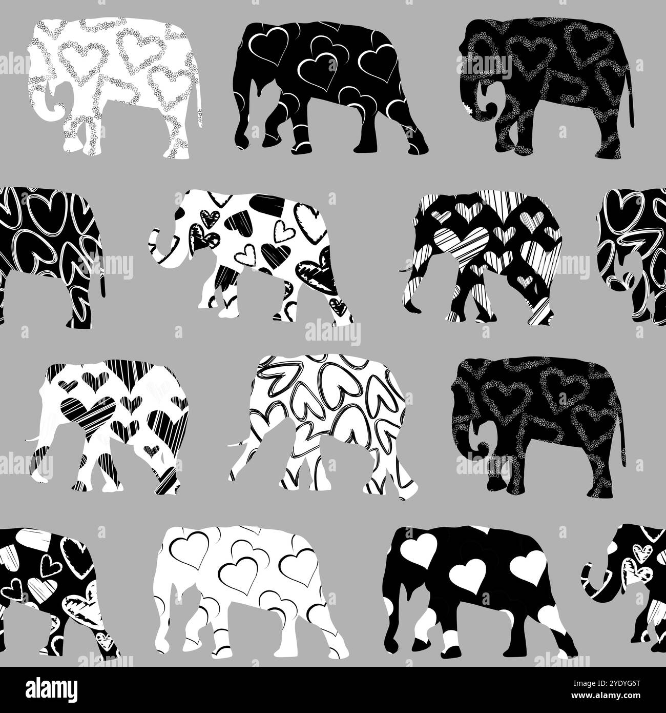Black and white savannah Stock Vector Images - Alamy