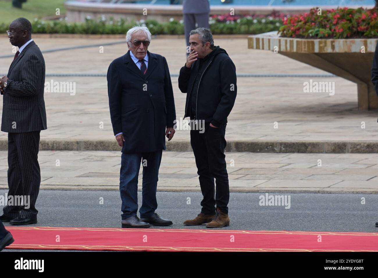 Rabat, Morocco. 28th Oct, 2024. Gerard Darmon and Eric Toledano during ...