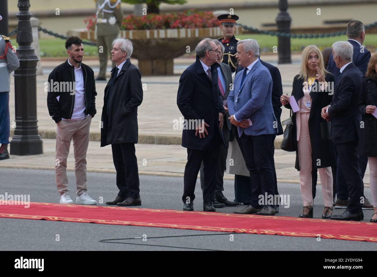 Rabat, Morocco. 28th Oct, 2024. Sofiane Oumiha, CEO of Alphee ...