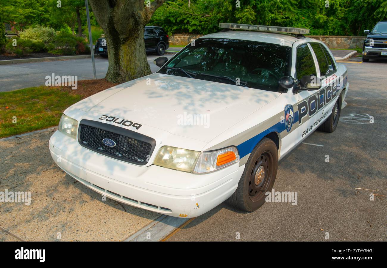 Pawtucket police Ford Crown Victoria police car in the police ...