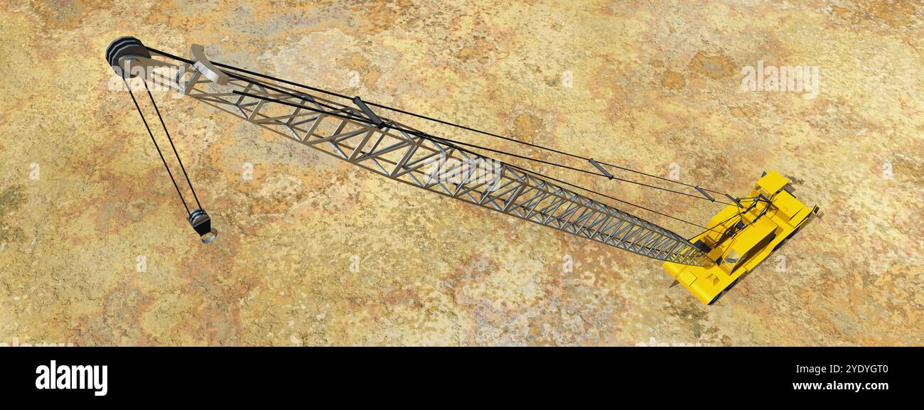 Aerial view of a crane Stock Photo - Alamy