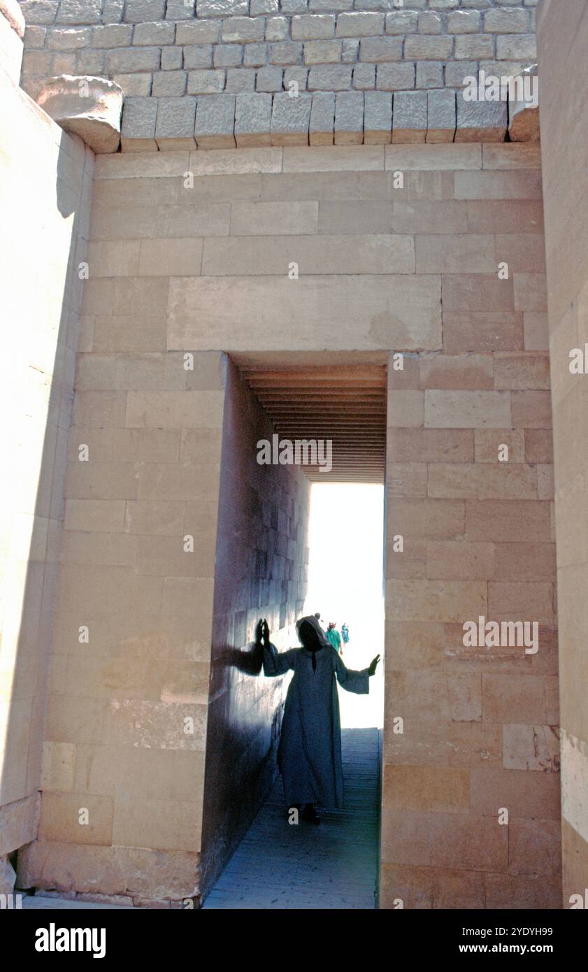 False door, step pyramid of Djoser, Saqqara, Gouvernement al-Dschiza ...