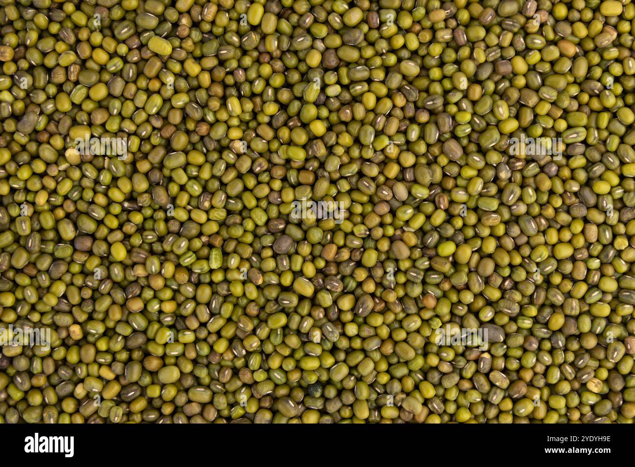 dry raw mung bean texture background, healthy spices, nuts, seeds and ...