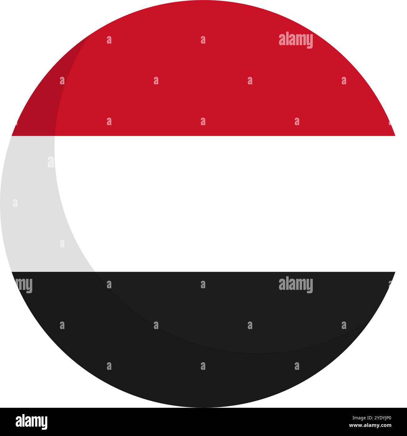 Editable vector yemen country flag Stock Vector Images - Alamy