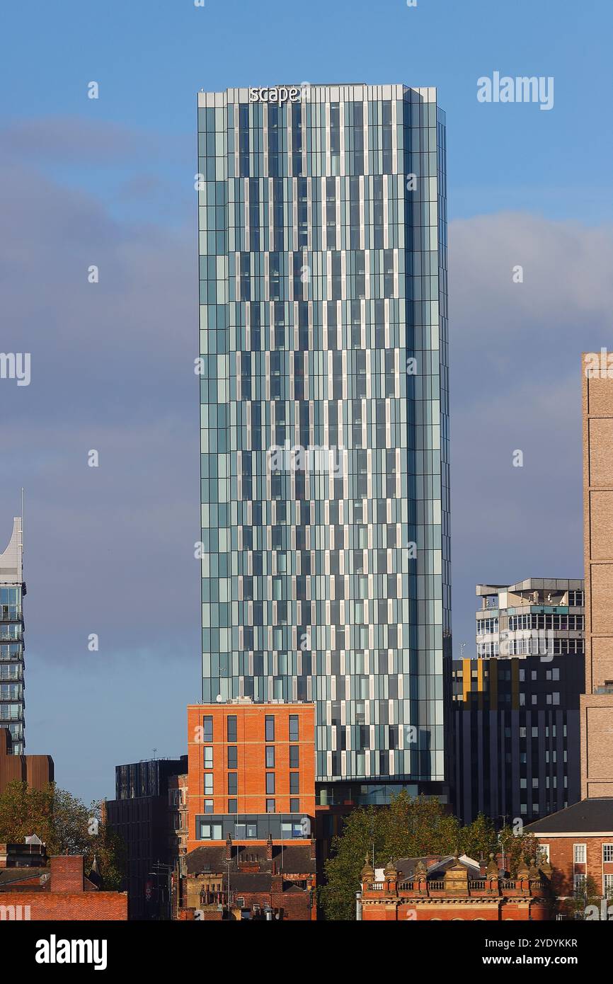 Scape apartment building in Leeds City Centre,West Yorkshire,UK Stock ...