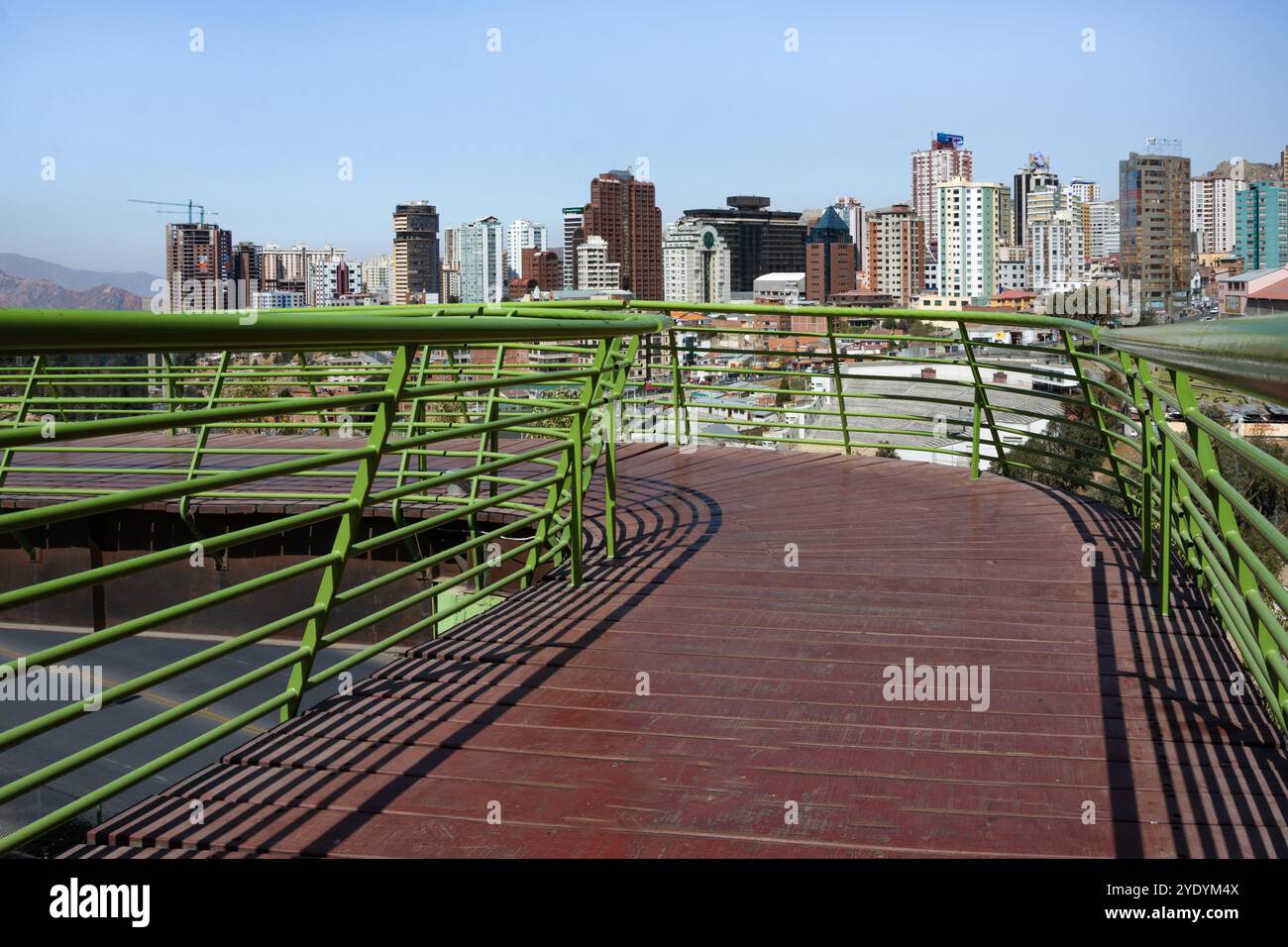View of a tourist walkway called Park and Mirador Laikakota - Laikakota ...