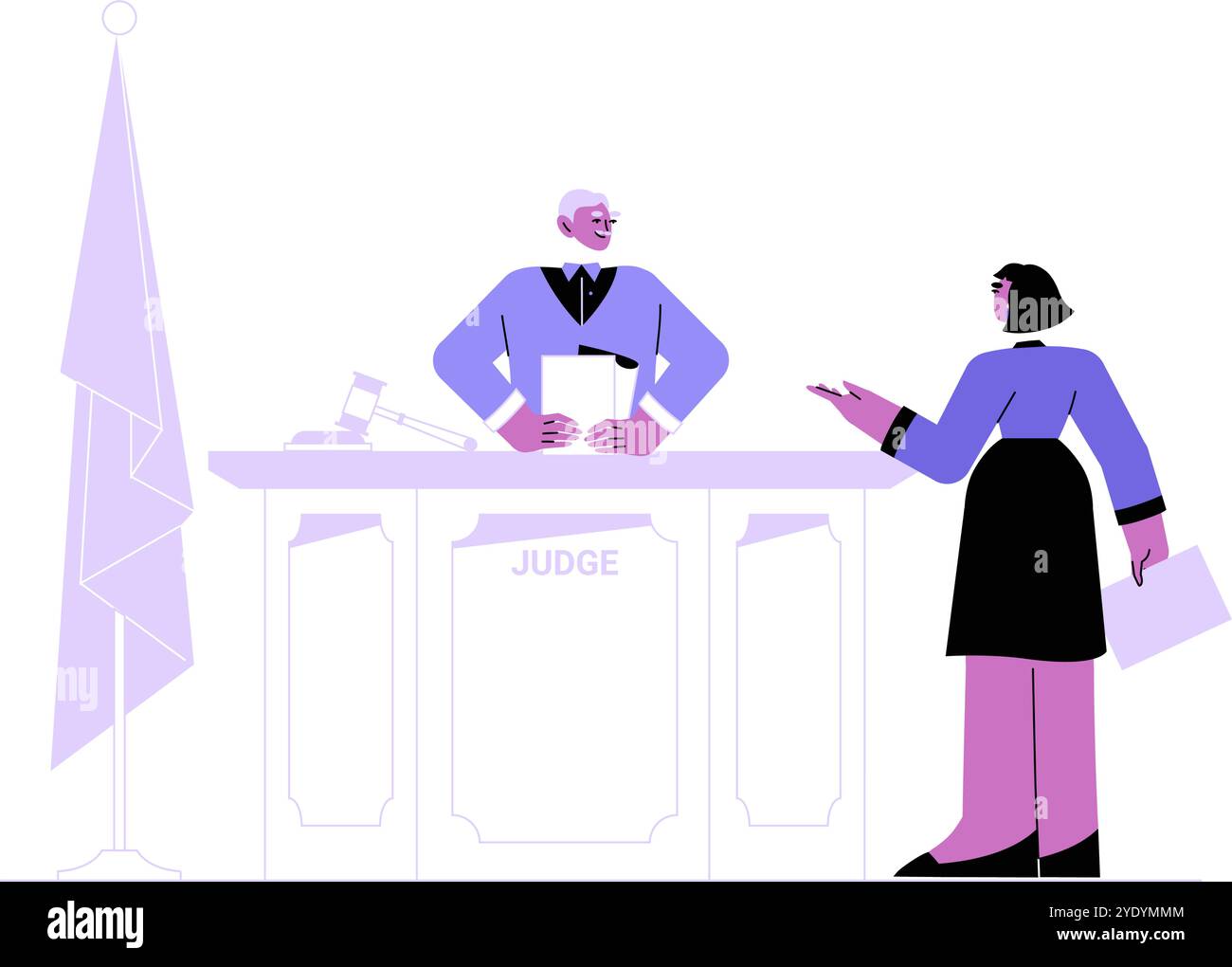 Lawyer courtroom case hi-res stock photography and images - Alamy