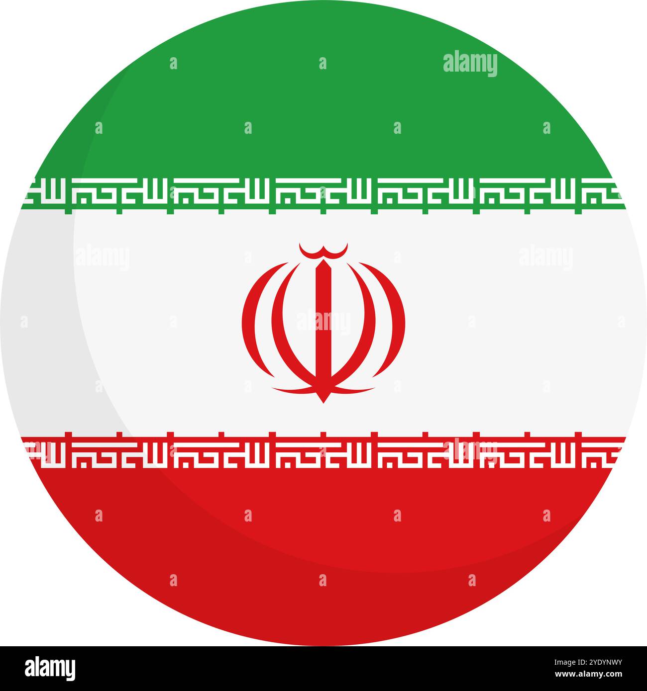 Iranian official flag hi-res stock photography and images - Alamy