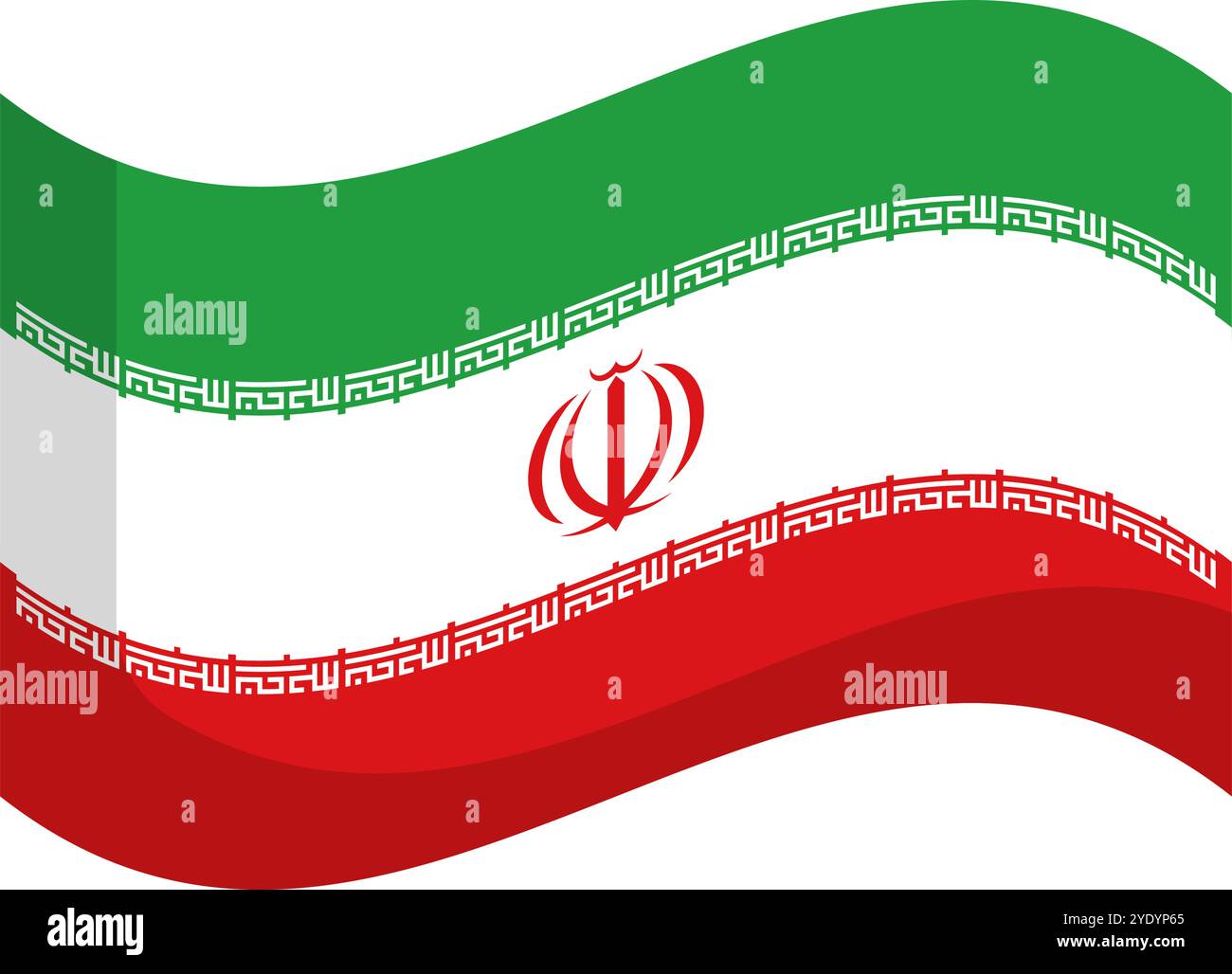 Iranian official flag hi-res stock photography and images - Alamy
