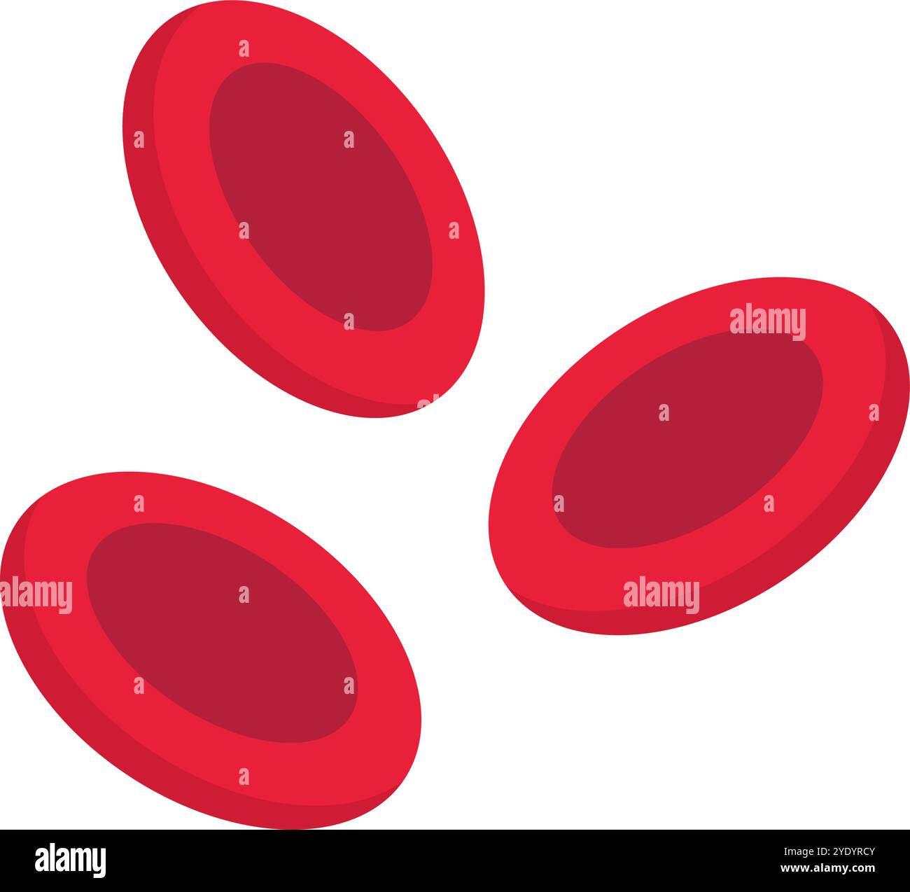Red blood cell icons. Erythrocyte icon. Editable vector Stock Vector ...