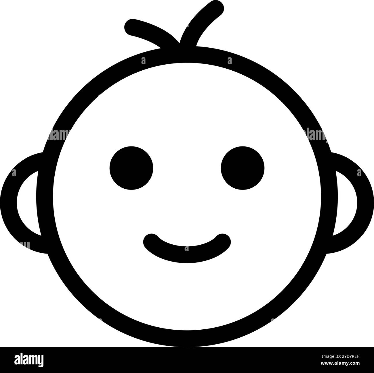 Pretty baby Stock Vector Images - Alamy