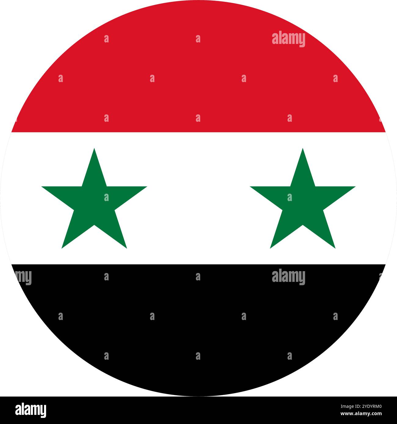 Editable syria flag vector Cut Out Stock Images & Pictures - Alamy