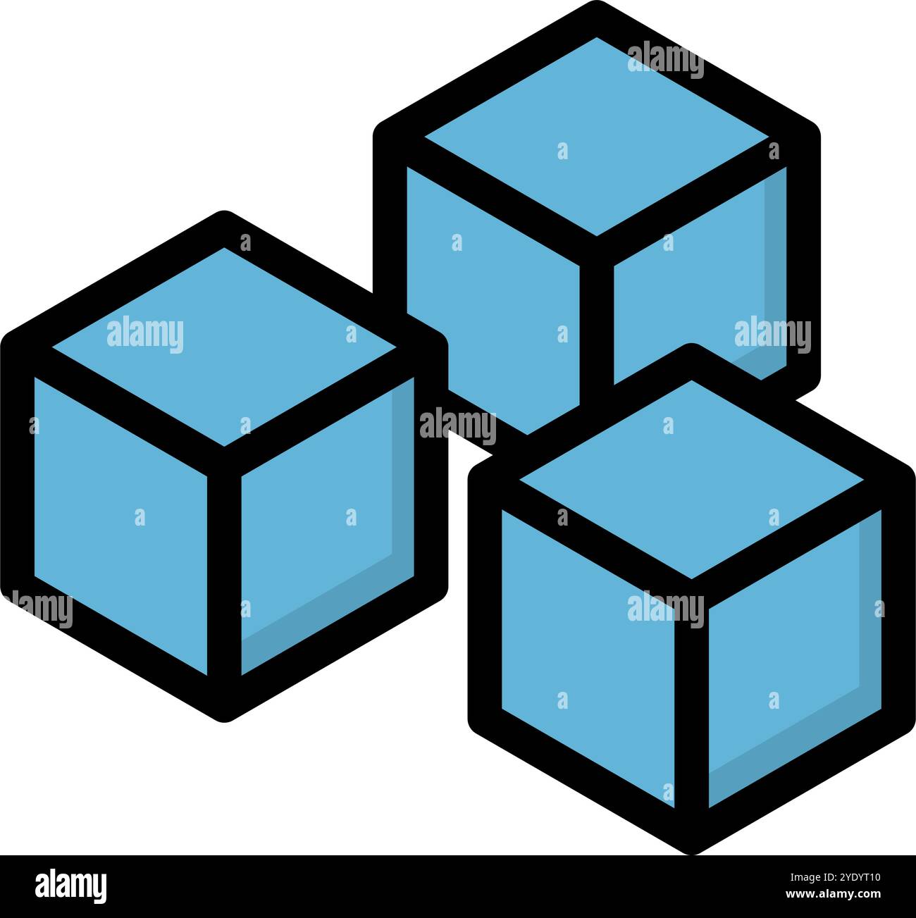 Ice box vector icon hi-res stock photography and images - Alamy