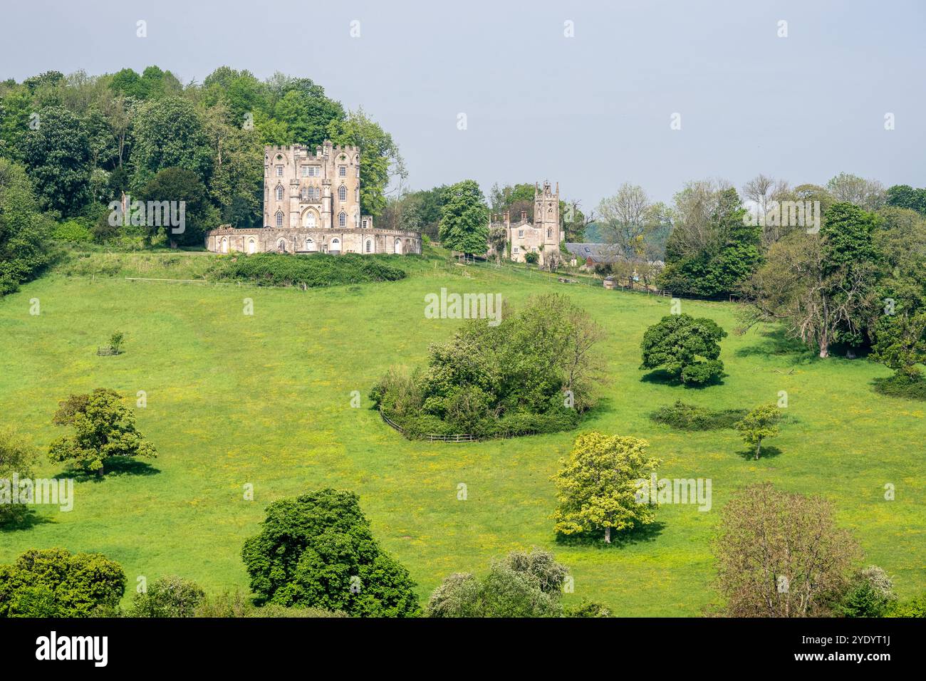 The fairytale gothic castle folly mansion house at Midford Castle near ...
