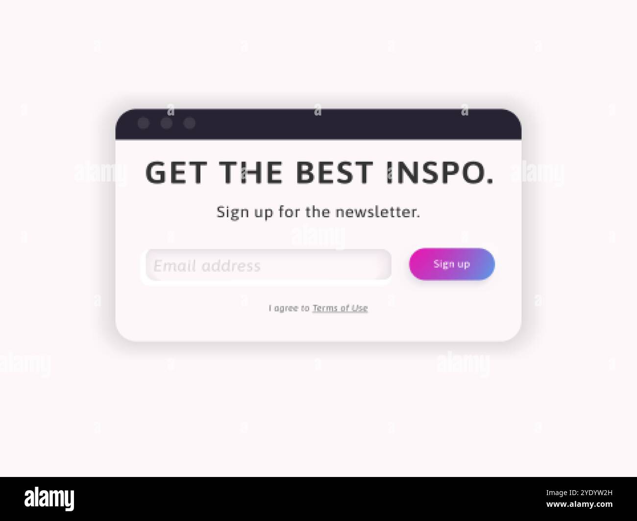 The subscription list Stock Vector Images - Alamy