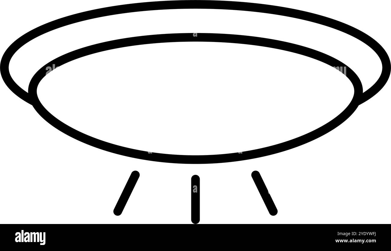 Ceiling lamp icon simple Cut Out Stock Images & Pictures - Alamy