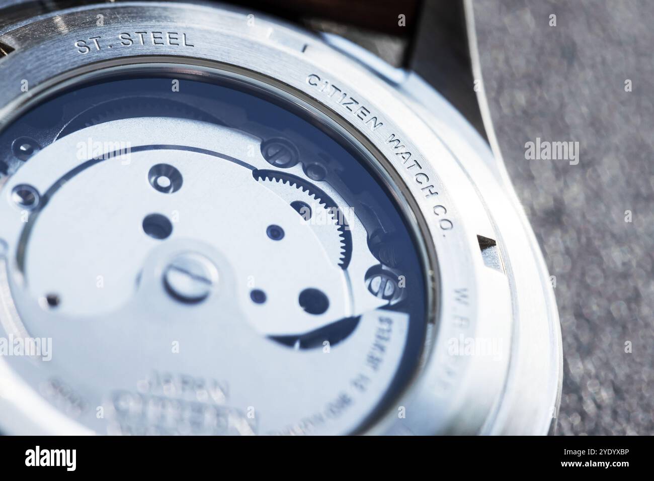 Tokyo, Japan - February 9, 2023: Back side with transparent cap of ...