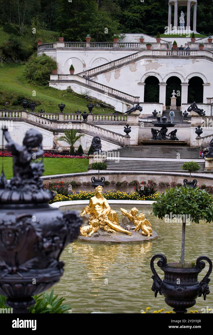 Linderhof Palace are considered one of the most beautiful creations of ...