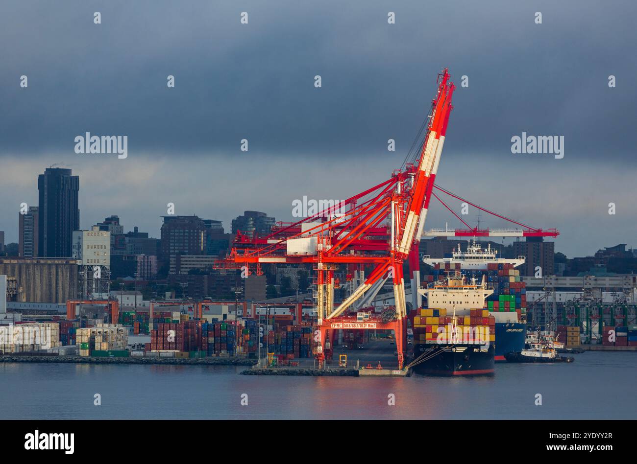 Container Port, Halifax, Nova Scotia, Canada Stock Photo - Alamy