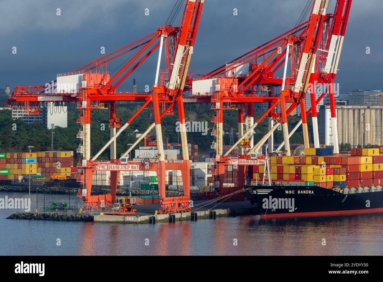 Container Port, Halifax, Nova Scotia, Canada Stock Photo - Alamy