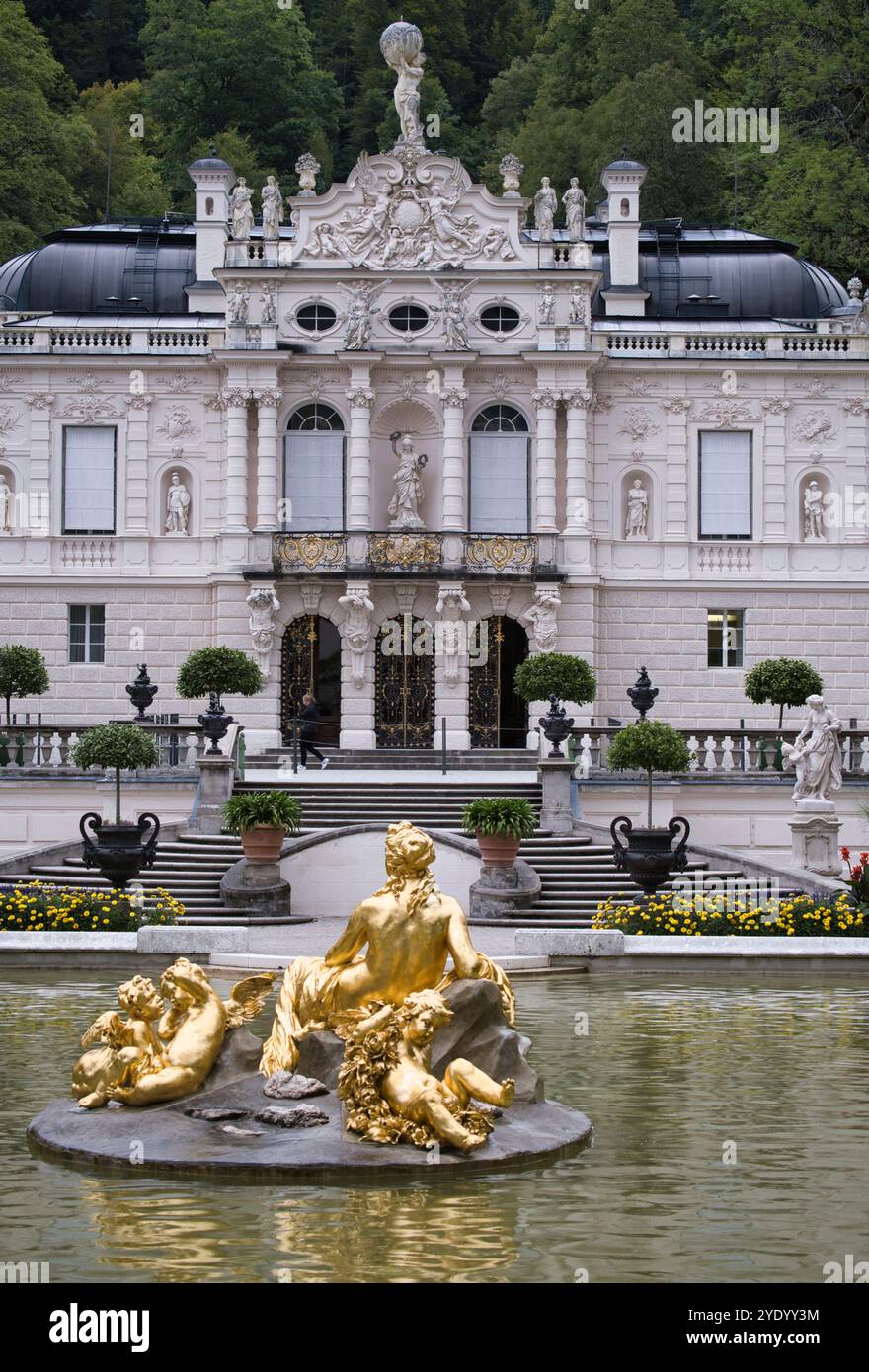 Linderhof Palace are considered one of the most beautiful creations of ...